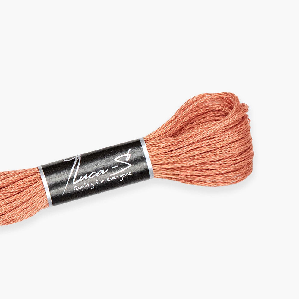 DMC 3778 / 407 Threads mouline Luca-S – Punto y Arte