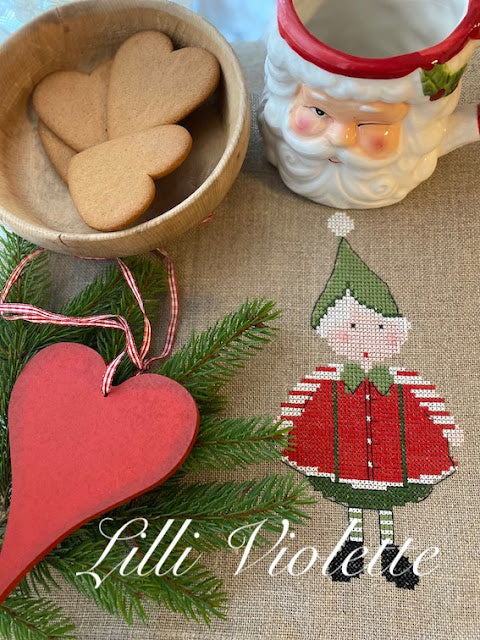 Alabaster Snowball - Lilli Violette - Cross Stitch Chart – Punto y Arte