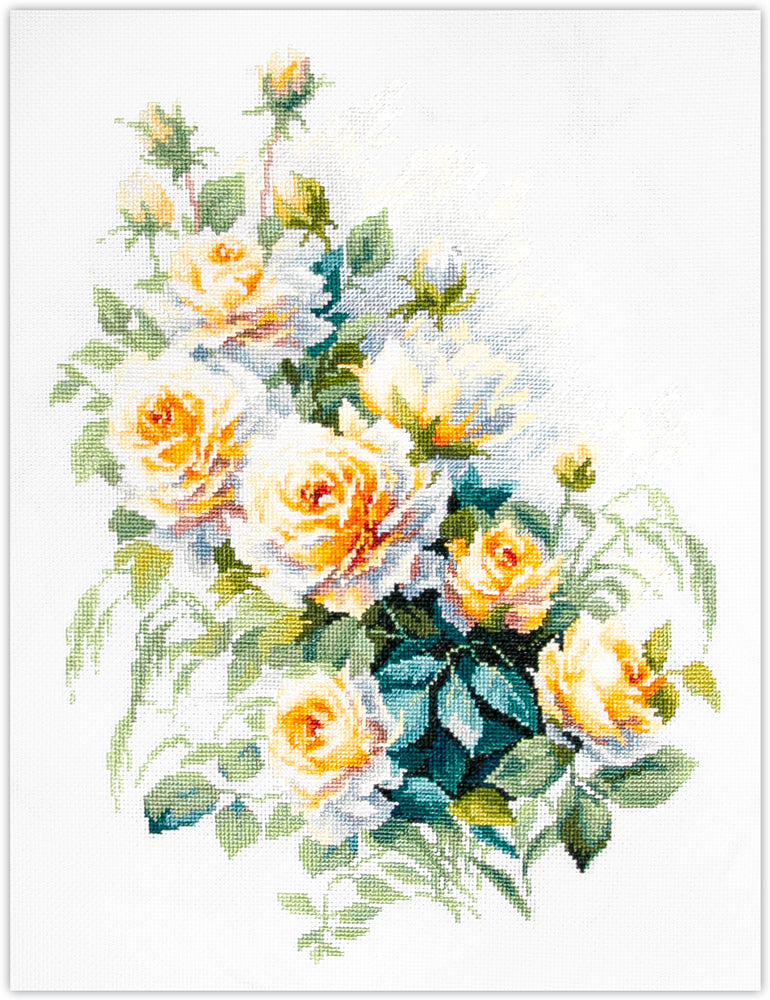 Kit de Punto de Cruz 70-08 “The Queen of Flowers” – Magic Needle ...