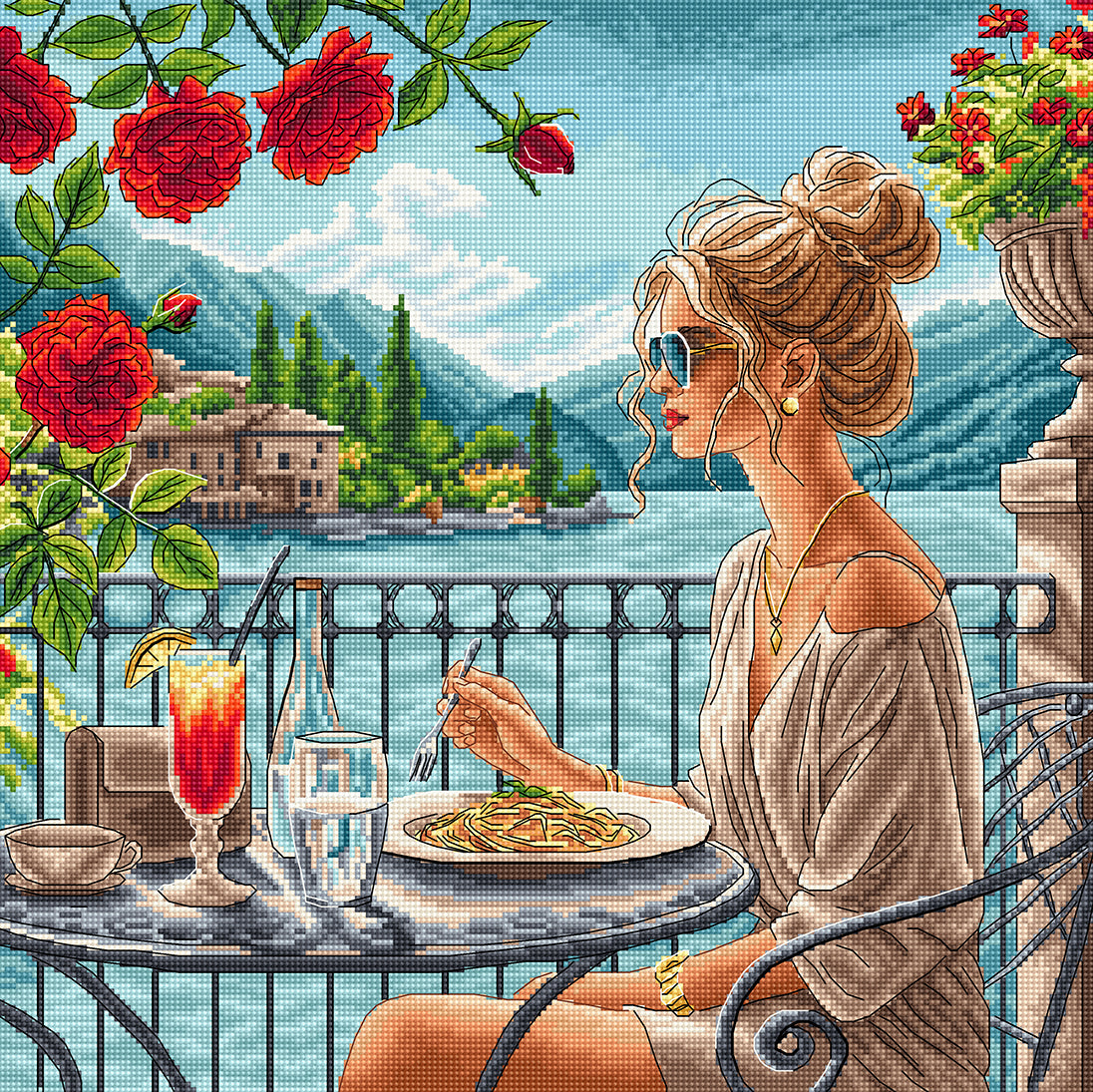 AVA Stitch Italian Flavours Cross Stitch Kit P029 | Punto y Arte