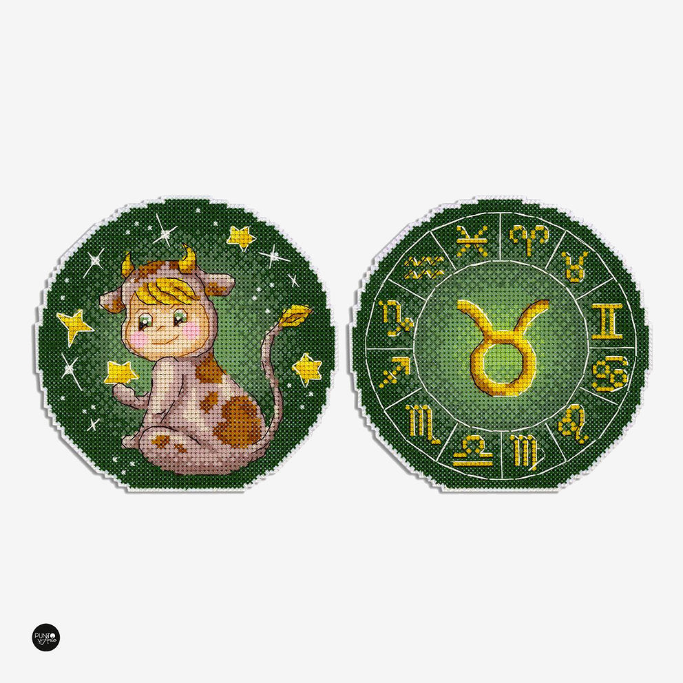 Signs of the zodiac. Taurus - SR-699 MP Studia - Cross Stitch Kit ...